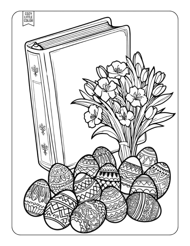 24 Religious Easter Coloring Pages (Free Printables)